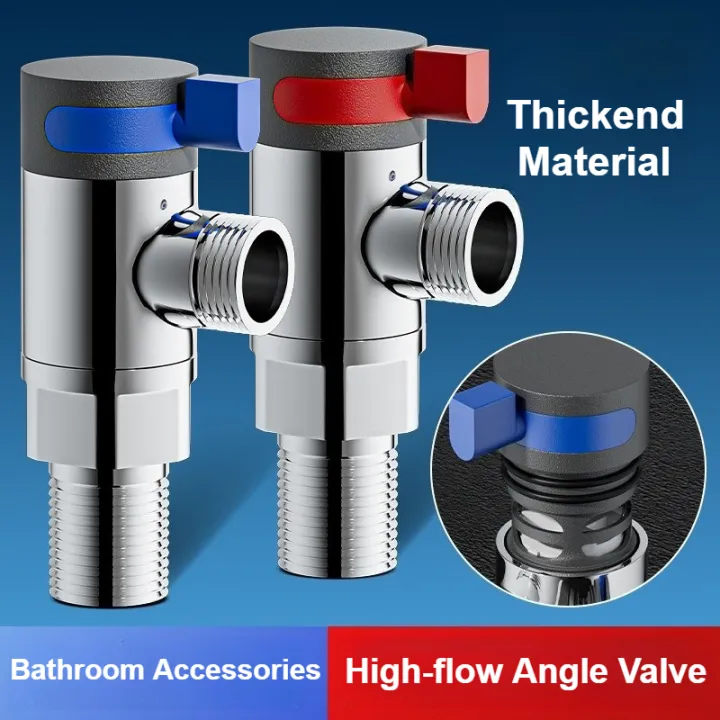 High-flow Angle Valve Triangular Valve Cold Water Heater Accessories ...