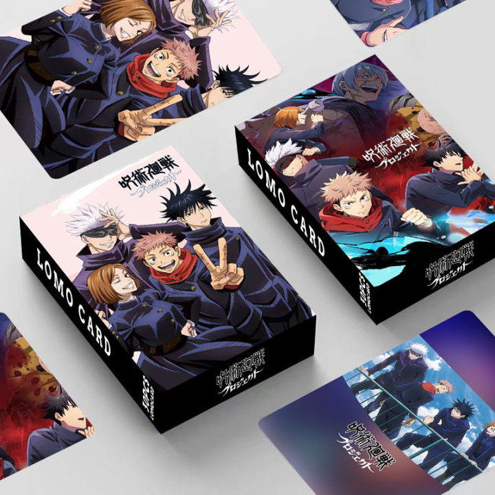 30 Pcs Commemorative Card Jujutsu Kaisen Gojou Satoru Inumaki Toge ...