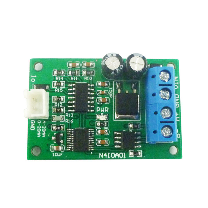DC 12V RS485 to 4-20MA 0-20MA Current Signal Generator DAC Converter ...