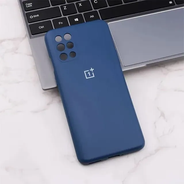 OnePlus 8T Cover - Blue - Premium Quality Official Silicone Case With ...