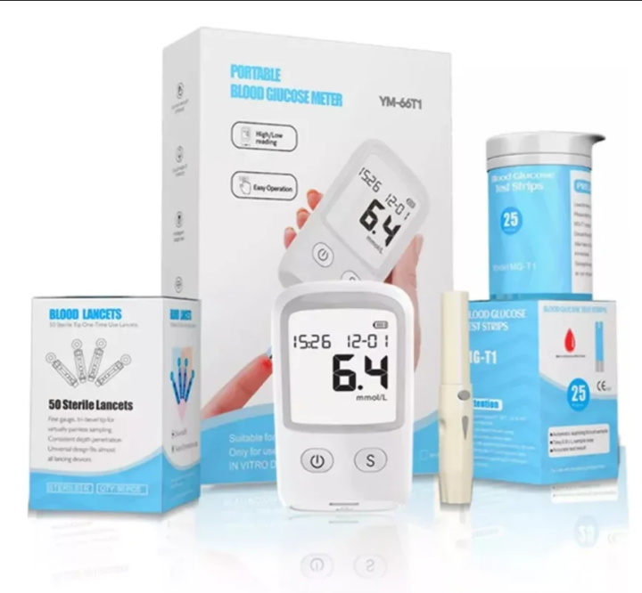 Smart Glucometer Blood Glucose / Sugar Test Meter / Blood Sugar Meter ...