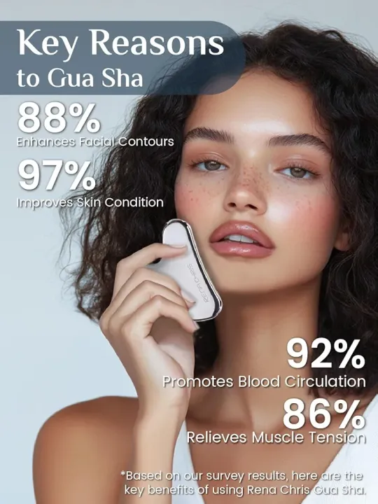 Stainless Steel Gua Sha,Metal Gua Sha Facial Tool Firm Face Muscles ...