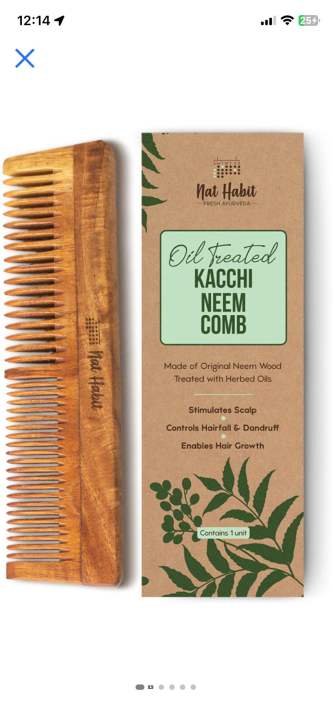 Neem wood comb | Daraz.com.np: Buy Online at Best Prices in Nepal ...