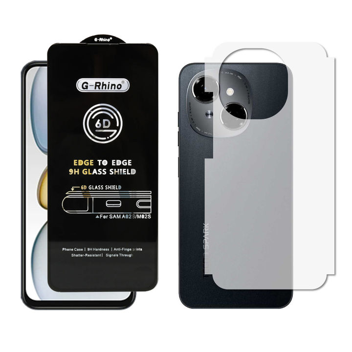 Tecno Spark GO 1 Premium OG Glass Protector HD Plus Clear Protection ...