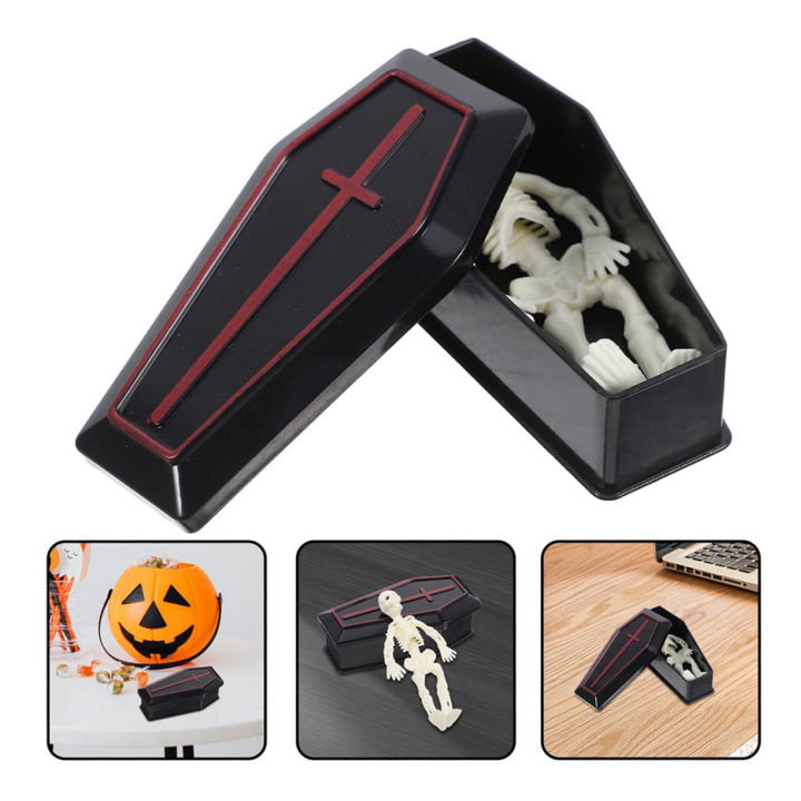 Mini Coffin Box Models Halloween Coffin Decor Small Coffin Adornments ...