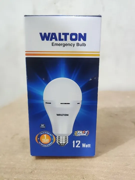 WALTON EMERGENCY LED (AC/DC) BULB/LIGHT 12 Watt PIN Type | Daraz.com.bd