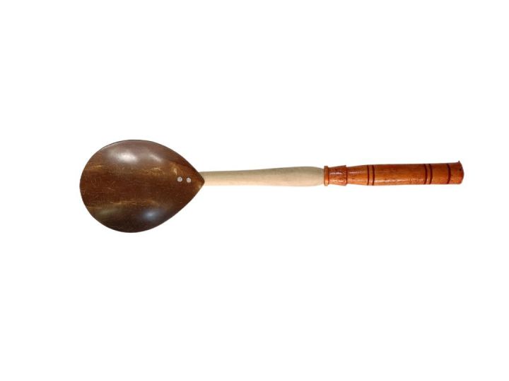 COCONUT shell ladle Kitchen Mixing Utensils Wooden Shovel Spoon Soup ...