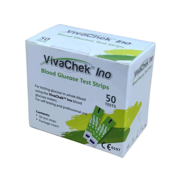 Viva Check Ino Test Strip (25*2)50 PCS | Daraz.com.bd