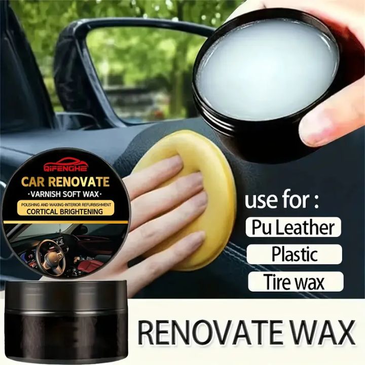 Car dashboard repair wax, anti-aging and whitening, tire gloss wax ...