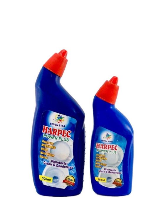 2-Piece Harpic Toilet Cleaner Set - Sizes Small & Large - 250ml/500ml ...