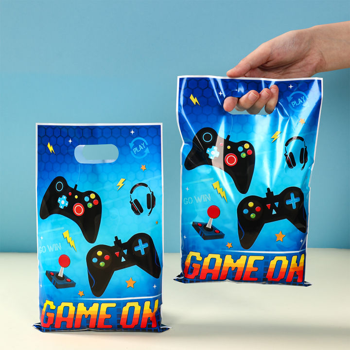 10/25pcs Video Game Gift Bags Game Birthday Party Decoration Game On ...