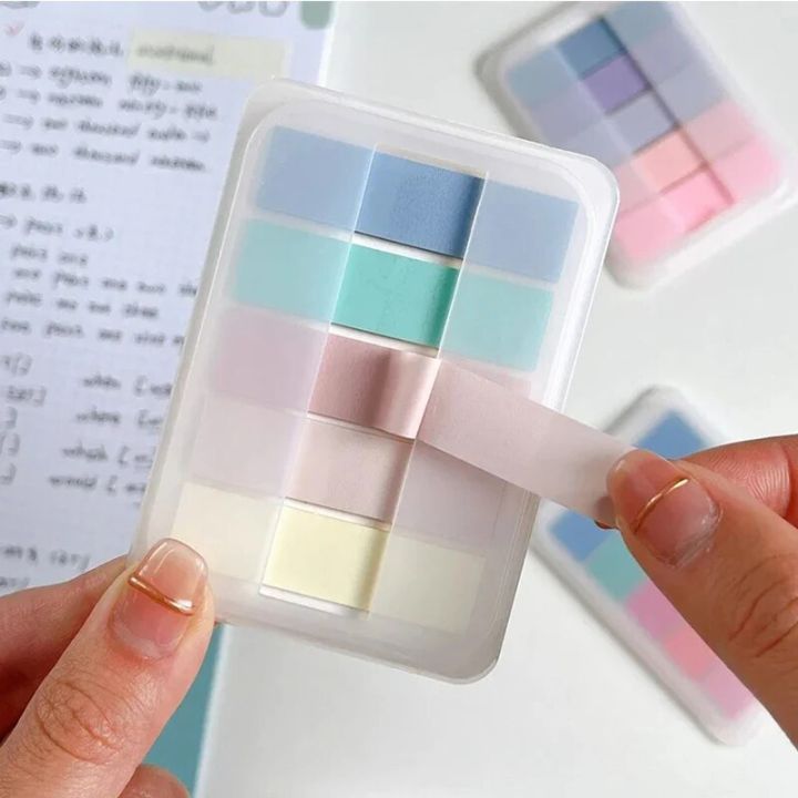 1 Box 100pcs Index Stickers Extractable Sticky Tabs Page Markers Sticky ...