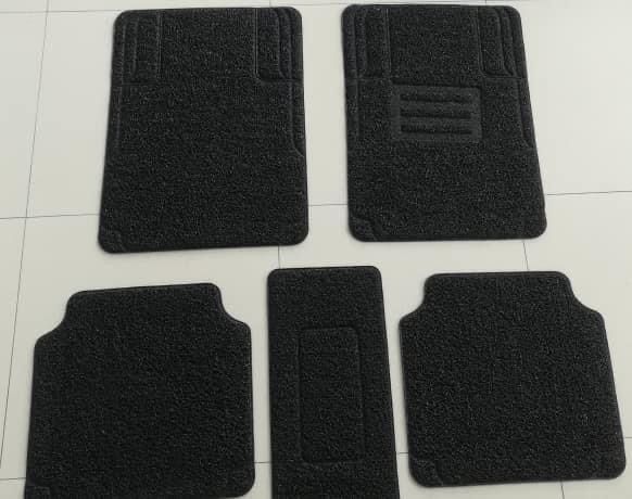 Car Universal 3M Coil Carpet Floor Mats Full Set For One Vehicle Black ...