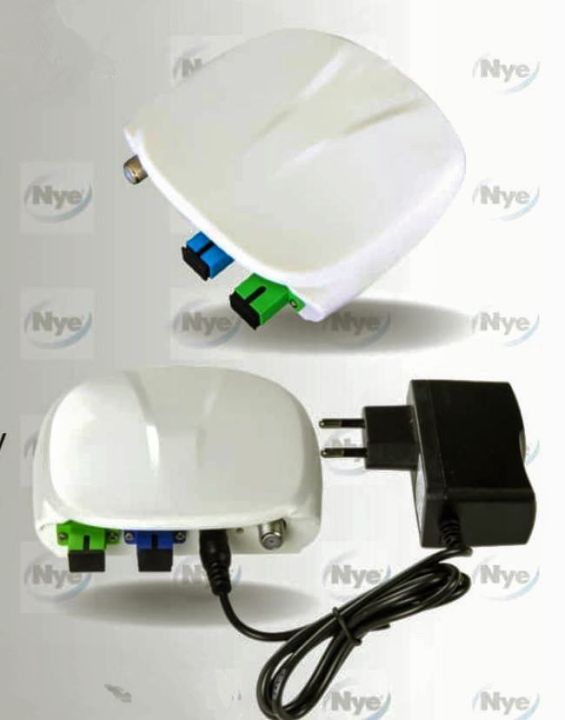 PON Network Fiber Optic FTTH Mini WDM Receiver CATV Active Node With RF ...