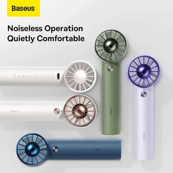Baseus Flyer Turbine 4000 mAh High Capacity Handheld Fan | Daraz.com.bd