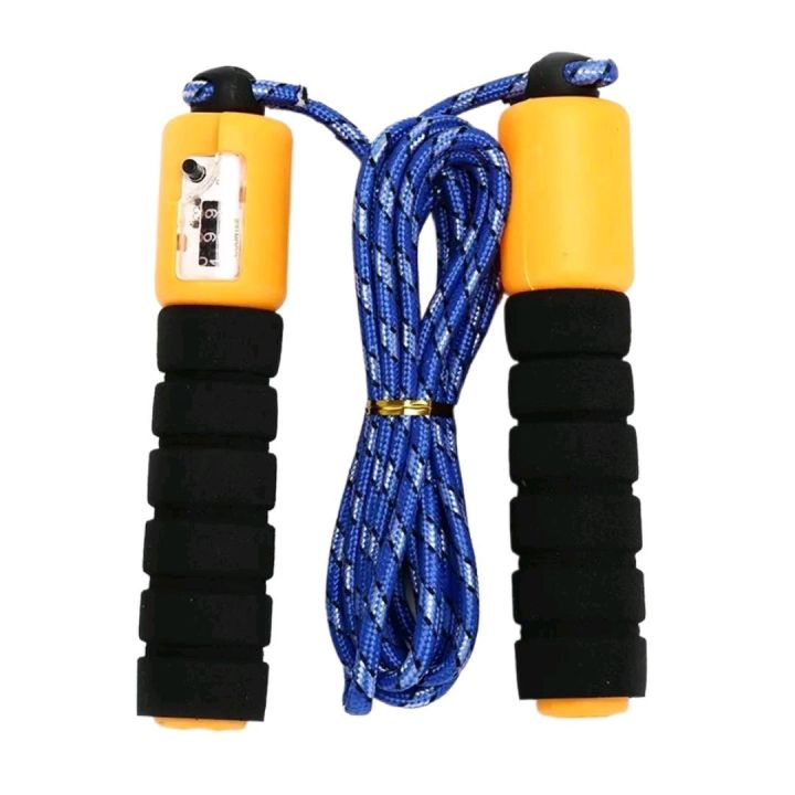 Jump Rope with Counter Fast Speed Skipping Jumping Sports Fitness Rope ...