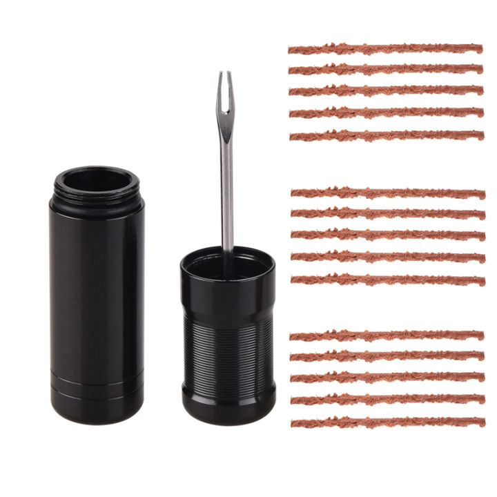 Bike Tubeless Tire Repair Kit Slug Plug Stopper Rubber Bacon Strips and ...