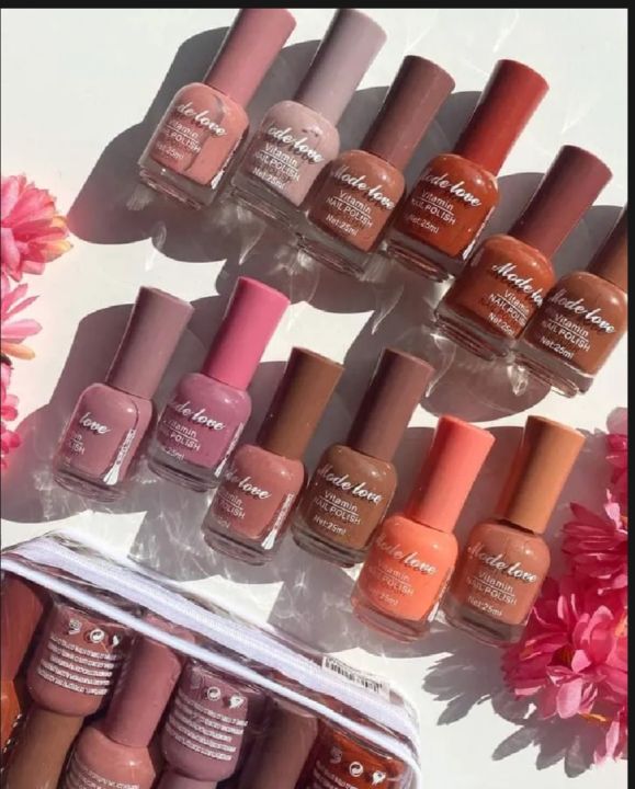 Nail Paint Set – 12 Pieces | Long Lasting | Smooth Finish | Trending ...