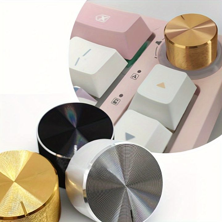 20mm Mechanical Keyboard Knob Volume Control Gear Manual Rotary Key Cap ...