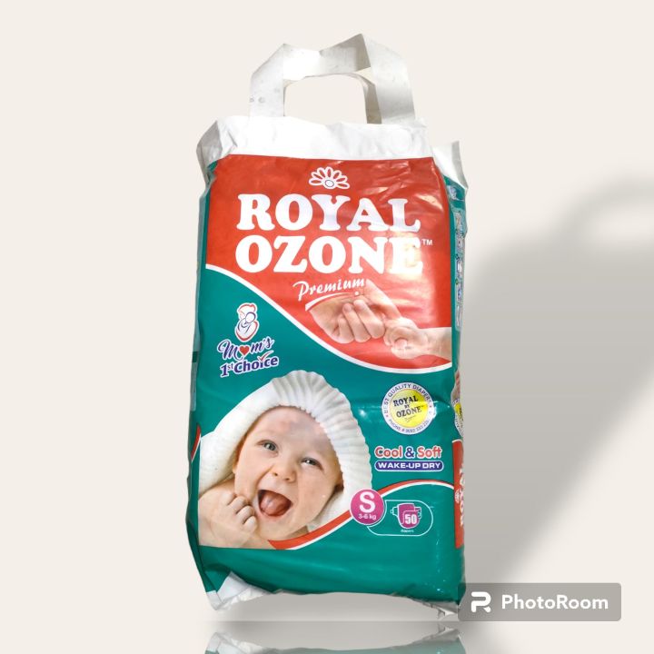 Royal Ozone baby diaper small- 50 pieces | Daraz.pk