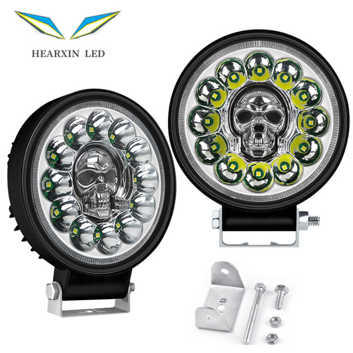 4inch 66W Offroad LED Lights for Car Spot Off Road 4x4 for Truck SUV ...