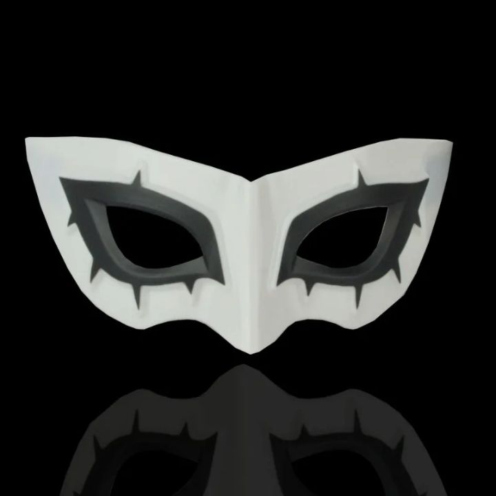 Half Face Mask Male Eye Mask for Persona 5 Hero Arsenal Joker Mask ...