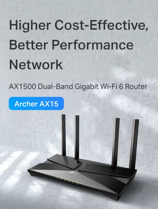 AX1500 Next-Gen Wi-Fi 6 Router Archer AX15 | Daraz.com.bd