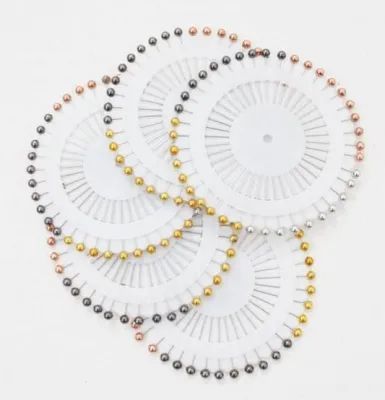 Pearl Hijab Pins Water Drop Pins Wheels Of 40 Pins For Women Safety ...