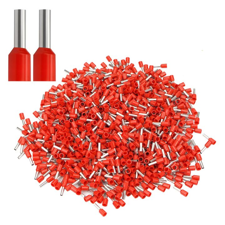 500Pcs Wire Ferrules Kit, Wire Terminal Ferrules Crimp Connector ...