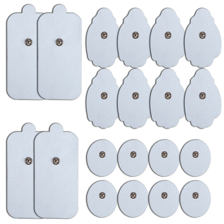 Electrode Pad Self Adhesive Gel Electrodes for Muscle Stimulator TENS ...