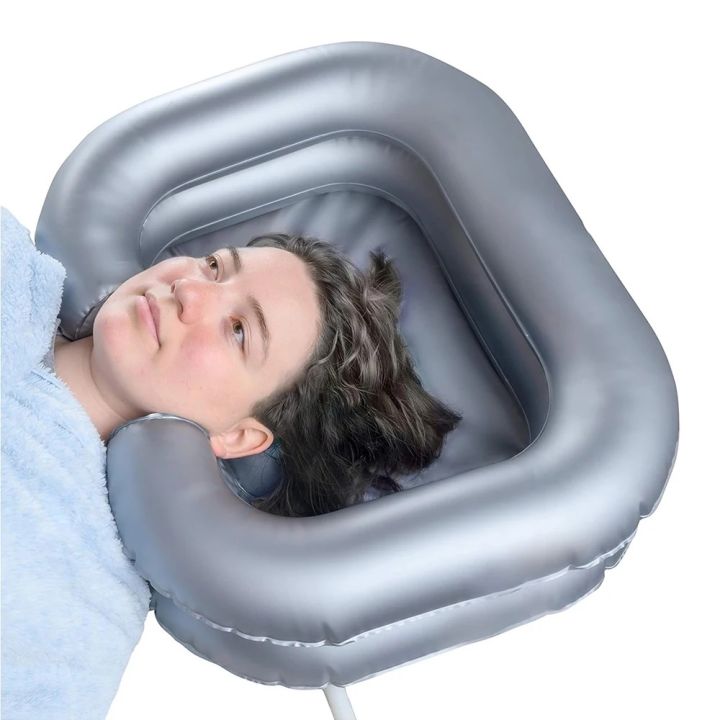Inflatable Shampoo Basin - Portable Shampoo Bowl, Hair Wash Tub for ...