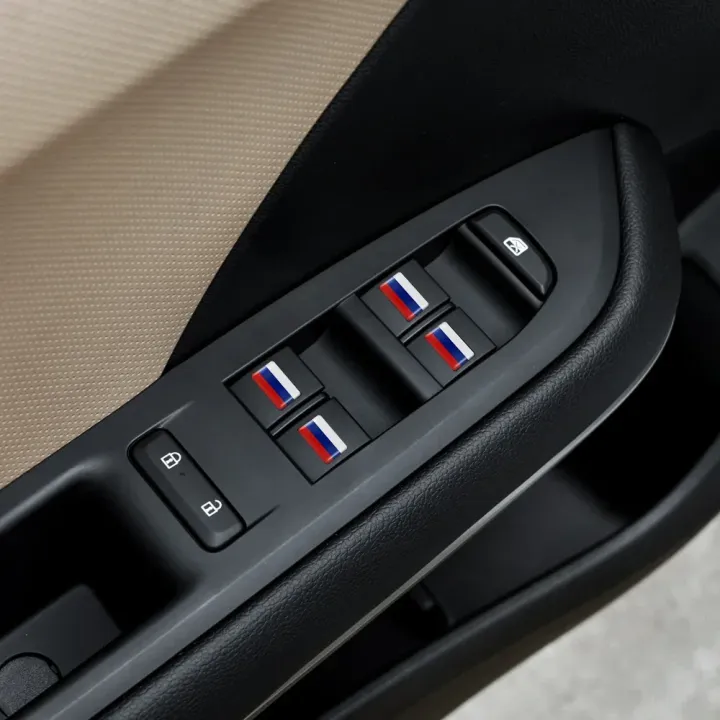 10pcs Epoxy Flags Sticker Auto Interior Decoration Decal for United ...