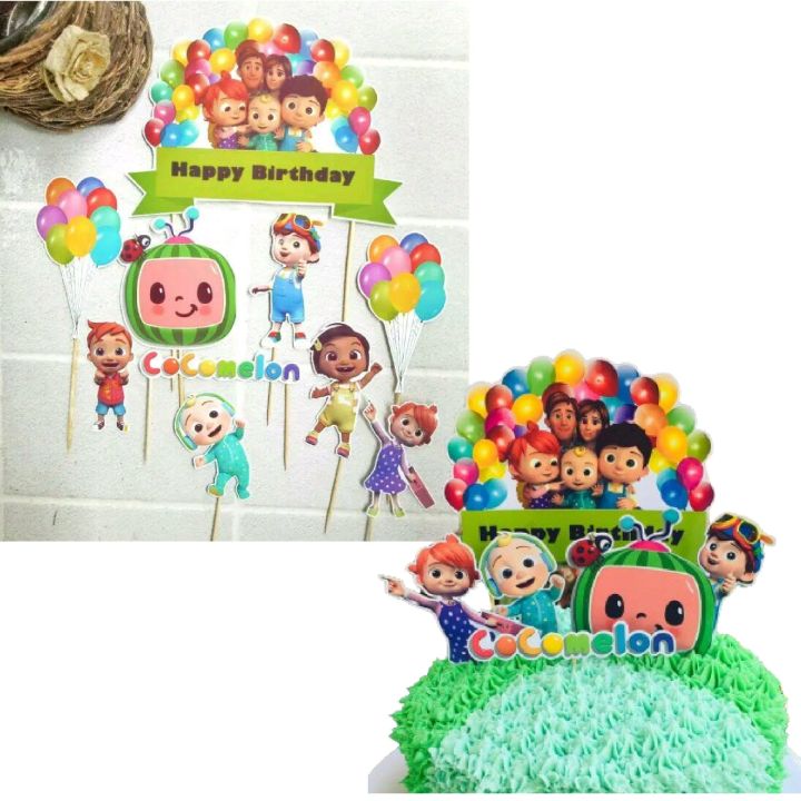 Cocomelon Theme Printable Picture Cake Topper | Daraz.lk