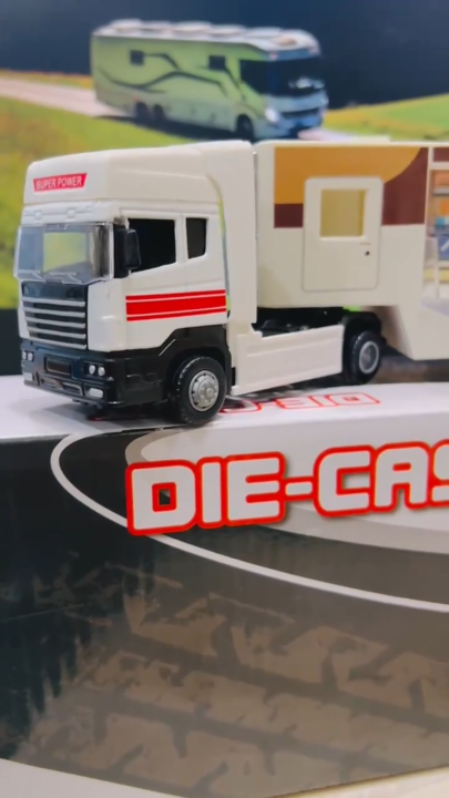 🚐 Super RV Luxury Motorhome 1:24 Diecast Model Truck | Premium Alloy ...