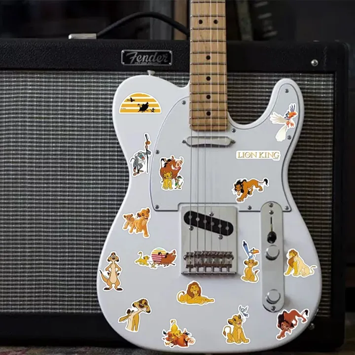 25pcs disney the lion king simba cartoon unique and aesthetic stickers ...