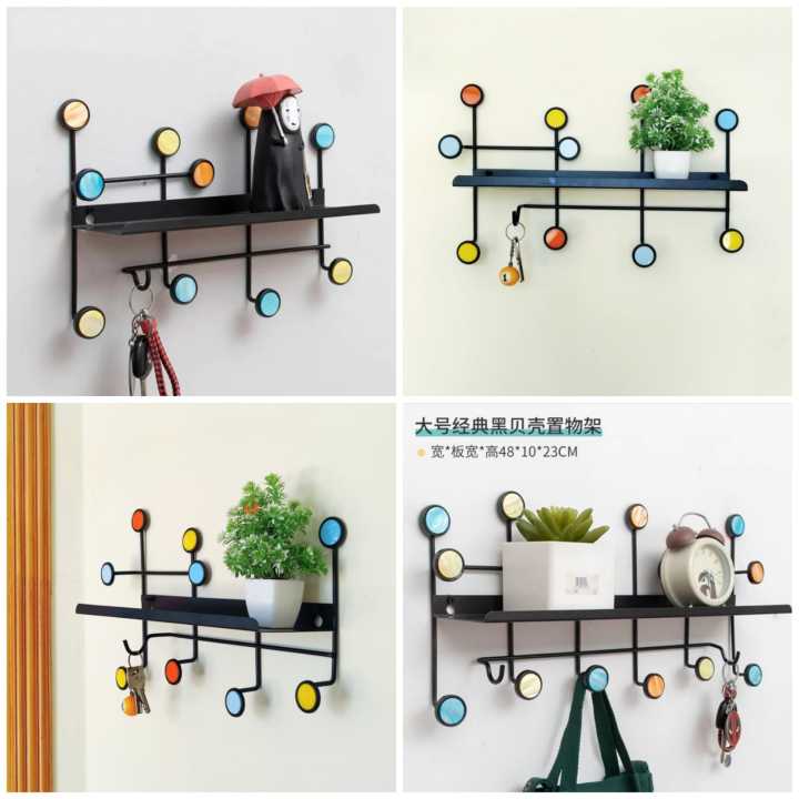 Creative Wall-Mounted Shelf Hook | Daraz.pk