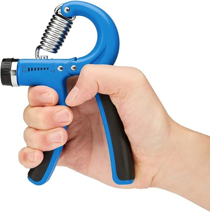 Hand Grip Strengthener, Adjustable Resistance 5 – 60kg, Non-slip Hand ...