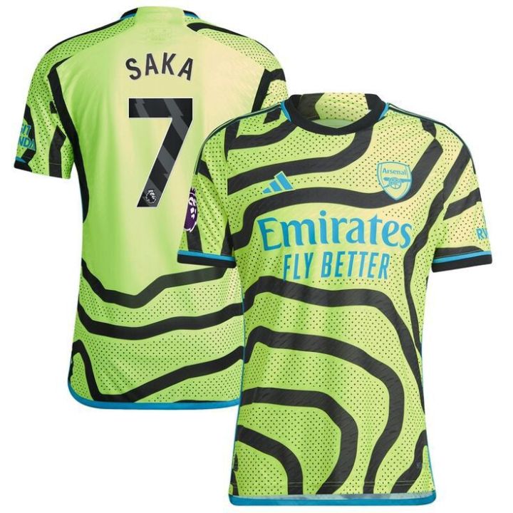 arsenal kit green kit new kit saka kit 7 number kit new kit season 2023 ...