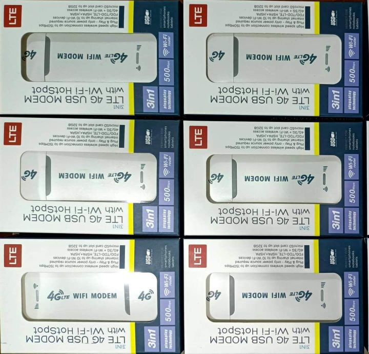 3 In 1 LTE 4G USB Modem With Wi-Fi Hotspot | Daraz.lk