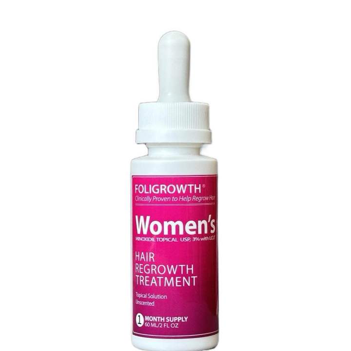 FOLIGROWTH Woman’s Hair growth treatment | minoxidil 3% 1month supply ...