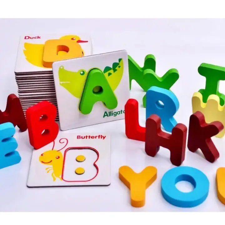 ABC Alphabet Word Game Digital British Learning Card | Daraz.pk