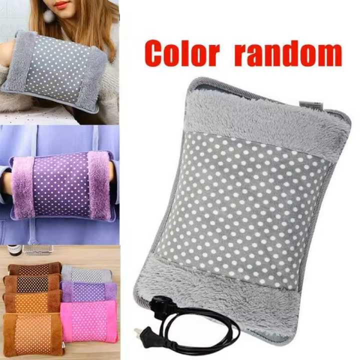 Electric Heating Pad - Heat Pouch Hot Water Bottle Bag Back Knee Pain ...