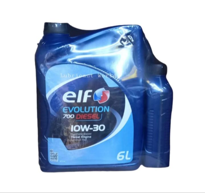ELF 700 ft Diesel engine oil common rail ဒီဇယ်အင်ဂျင်ဝိုင် (10w30) (6 ...