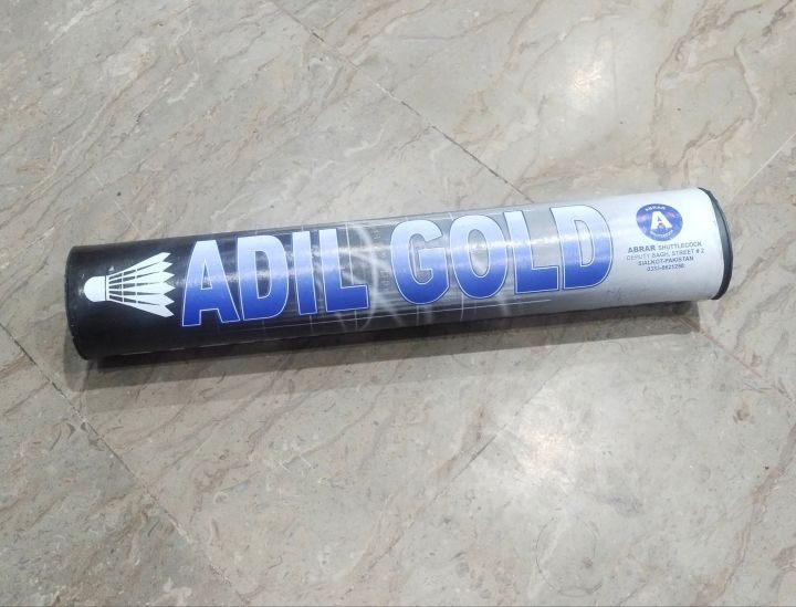 Adil Gold Shuttle Cocks / Feather Shuttle | Daraz.pk