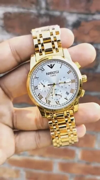 NEBOSI Original Chronograph Men’s Watch | Full Working Chrono | Premium ...