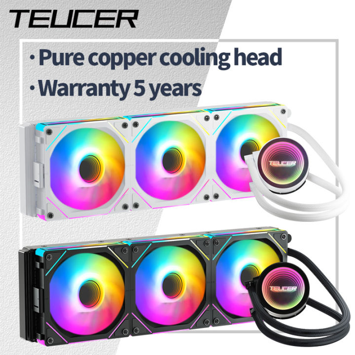 Teucer 240 360 Water Cooling CPU Cooler ARGB Fan Liquid Heatsink ...