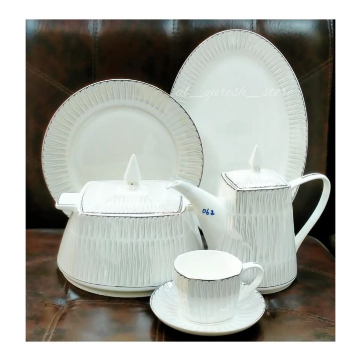 Bone China Original Dinner Set 61 Pcs | Daraz.pk