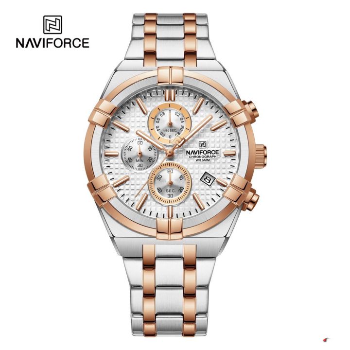 Naviforce brand watches authentic work with brand box men's quartz ...