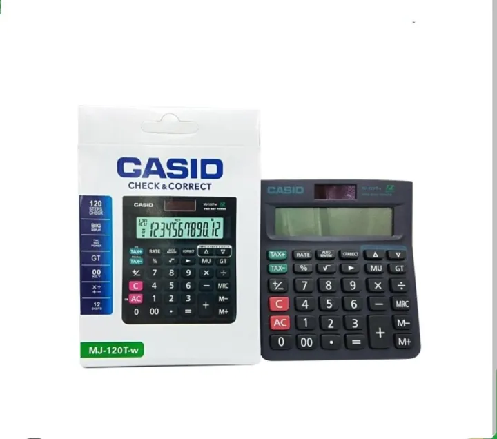 Electronic Calculater MJ-120T-w | Daraz.lk