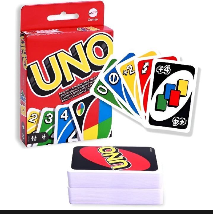 New Original UNO Card game In Premium Quality Imported Pack of 108 ...